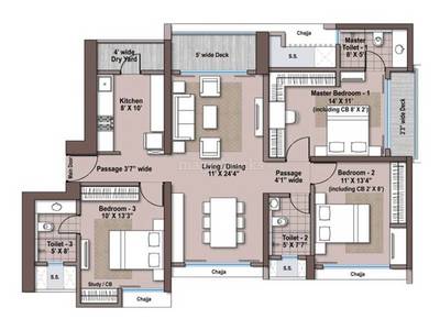 Raheja District II in Juinagar, Navi Mumbai: Price, Brochure, Floor ...