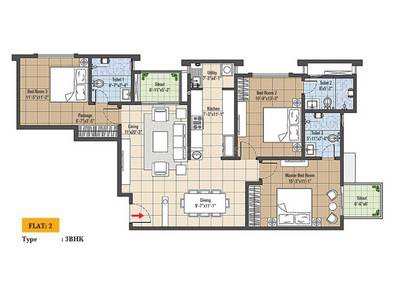 BDA Flats in Kommaghatta, Bangalore: Price, Brochure, Floor Plan, Reviews