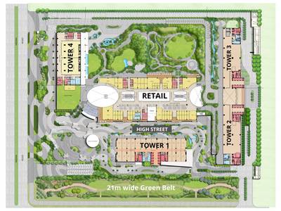 Advant Navis Business Park in Sector 142, Noida: Price, Brochure, Floor ...