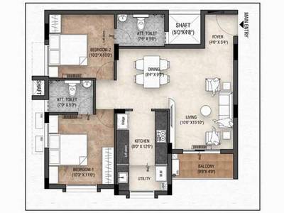 Tulive Bellevue in Valasaravakkam, Chennai: Price, Brochure, Floor Plan ...