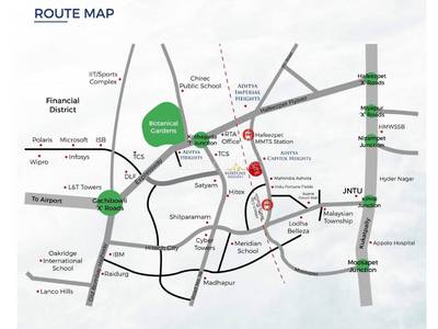 DivyaSree Trinity Block 2 in Hitech City, Hyderabad: Price, Brochure ...