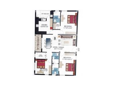 BK Enclave in Miyapur, Hyderabad: Price, Brochure, Floor Plan, Reviews