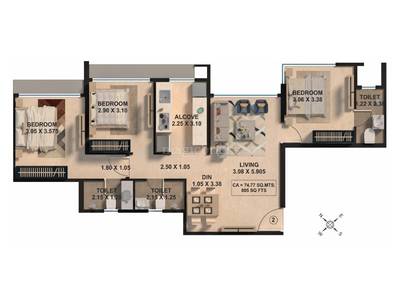 Platinum Heights in Bhandup West, Mumbai: Price, Brochure, Floor Plan ...
