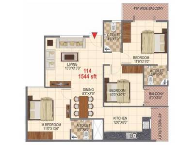 Deepikas Palace in Vidyaranyapura, Bangalore: Price, Brochure, Floor ...