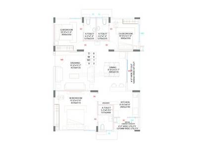 Candeur Skyline in Puppalaguda, Hyderabad: Price, Brochure, Floor Plan ...