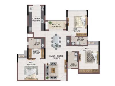 Alsa Towers in Kilpauk, Chennai: Price, Brochure, Floor Plan, Reviews