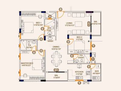 Copper Pod in Harlur, Bangalore: Price, Brochure, Floor Plan, Reviews