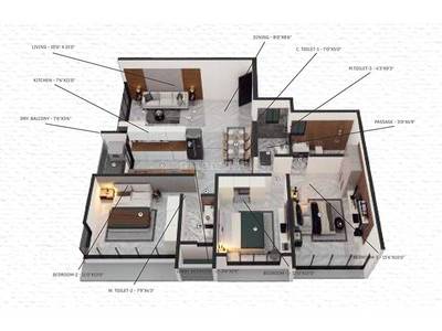 Neelkanth Enclave in Ghatkopar West, Mumbai: Price, Brochure, Floor ...