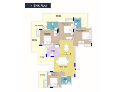 Purab Premium Apartments in Sector 88, Mohali: Price, Brochure, Floor ...