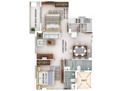 Merlin Rise Sports Republic Phase 1 A in Rajarhat, Kolkata: Price ...