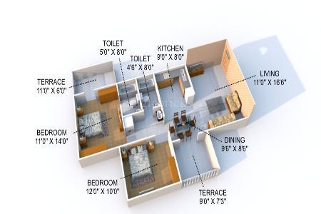 Dwarka Vishwa in Bhosari, Pune: Price, Brochure, Floor Plan, Reviews