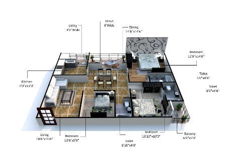 Garuda Creek View in KR Puram, Bangalore: Price, Brochure, Floor Plan ...