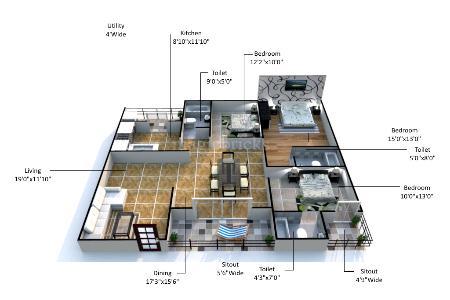Garuda Vista in Mahadevapura, Bangalore: Price, Brochure, Floor Plan ...