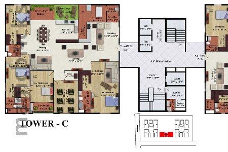 Western Dallas Center in Rai Durg, Hyderabad: Price, Brochure, Floor ...