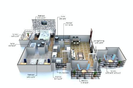 Irene Towers in Aundh, Pune: Price, Brochure, Floor Plan, Reviews