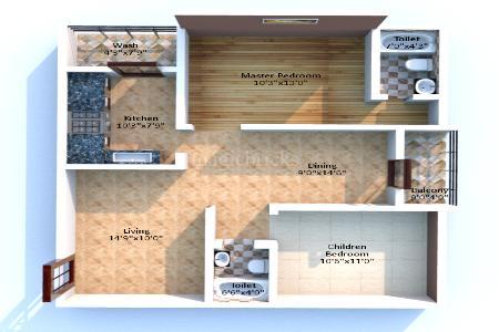 Concrete Pallavi in Chanda Nagar, Hyderabad: Price, Brochure, Floor ...