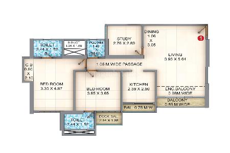 Opal Square in Wagle Industrial Estate, Thane: Price, Brochure, Floor ...