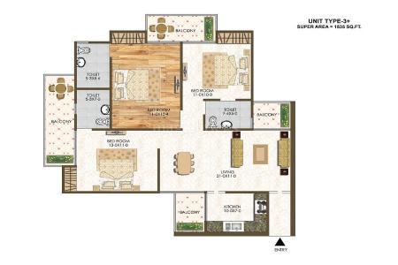 UPAVP Kailash Enclave in Vrindavan Colony, Lucknow: Price, Brochure ...