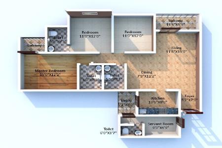 Purva Zenium 2 in New International Airport Road, Bangalore: Price ...