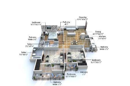 Gardenia Golf City in Sector 75, Noida: Price, Brochure, Floor Plan ...