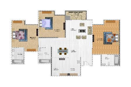 Pariwar Wise Palm Springs in Haralur Main Road, Bangalore: Price ...