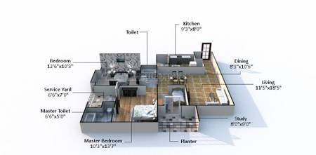 Oberoi Exquisite in Goregaon East, Mumbai: Price, Brochure, Floor Plan ...