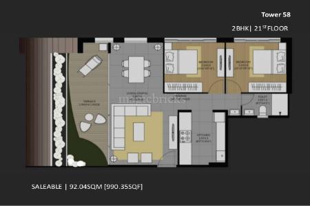 Amanora Gateway Towers in Amanora Park Town, Pune: Price, Brochure ...