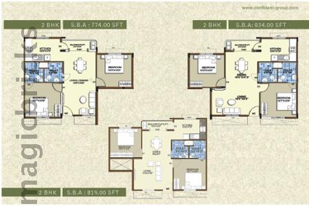 Confident Oxygen in Sarjapur Road, Bangalore: Price, Brochure, Floor ...
