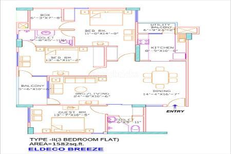 Eldeco City in IIM Road, Lucknow: Price, Brochure, Floor Plan, Reviews