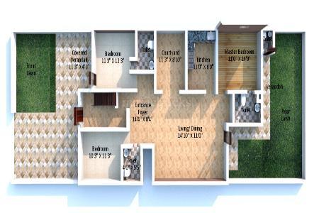 Emaar The Villas in Sector-106, Mohali: Price, Brochure, Floor Plan ...