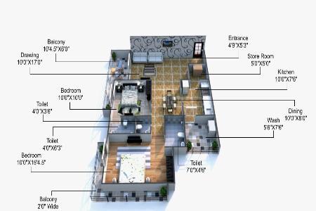 Iscon Park in Jodhpur Village, Ahmedabad: Price, Brochure, Floor Plan ...
