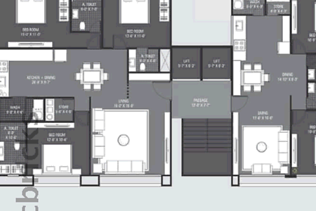 Dream Heritage in Vesu Canal Road, Surat: Price, Brochure, Floor Plan ...