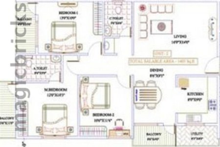 Rathnagiri Residency in ISRO Layout, Bangalore: Price, Brochure, Floor ...