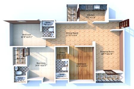 LDA Janeshwar Enclave in Jankipuram, Lucknow: Price, Brochure, Floor ...