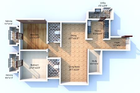 Sattva Magnificia in Old Madras Road, Bangalore: Price, Brochure, Floor ...