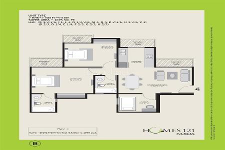 JP Homes in Sector 121 , Noida: Price, Brochure, Floor Plan, Reviews