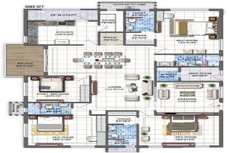 Trendset Towers in Banjara Hills, Hyderabad: Price, Brochure, Floor ...