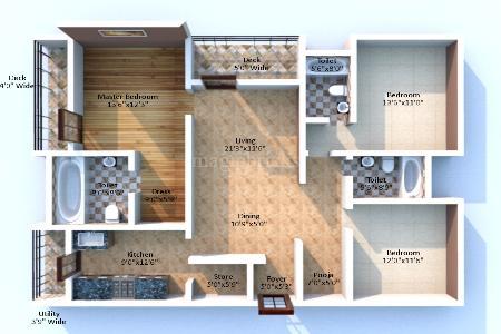 Lodha Meridian in Kukatpally Housing Board Colony, Hyderabad: Price ...