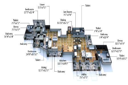 Mansa Devi Complex in Sector 5 MDC, Panchkula: Price, Brochure, Floor ...