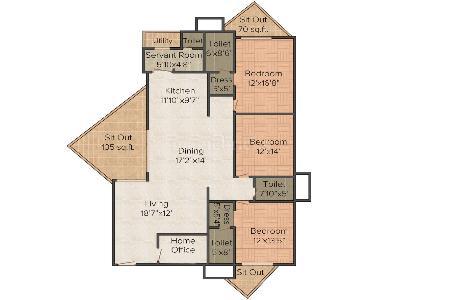 Another Sky in HRBR Layout, Bangalore by Living Walls | MagicBricks