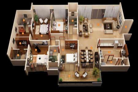 Magarpatta City Roystonea in Magarpatta City, Pune: Price, Brochure ...