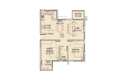 Brigade Courtyard in Jalahalli, Bangalore: Price, Brochure, Floor Plan ...