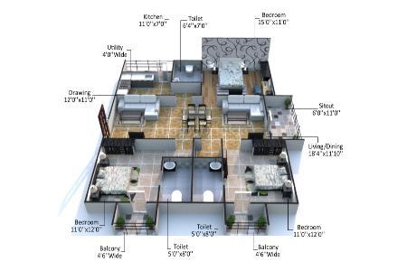 Cyber Towers in Chanda Nagar, Hyderabad: Price, Brochure, Floor Plan ...