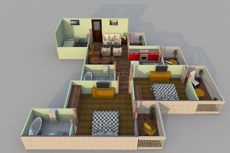 Intermodal House in Domlur, Bangalore: Price, Brochure, Floor Plan, Reviews