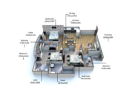Supertech 34 Pavilion in Sector 34, Noida: Price, Brochure, Floor Plan ...