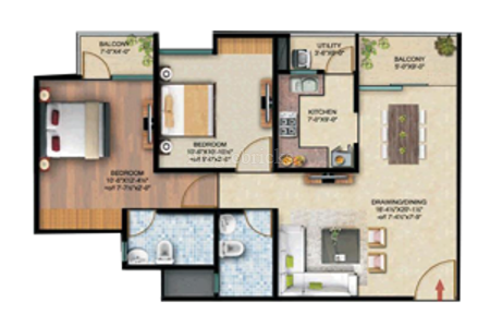 Kings Court in Jagatpura, Jaipur: Price, Brochure, Floor Plan, Reviews
