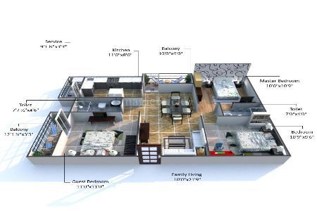AKDR Tower in Thoraipakkam, Chennai: Price, Brochure, Floor Plan, Reviews