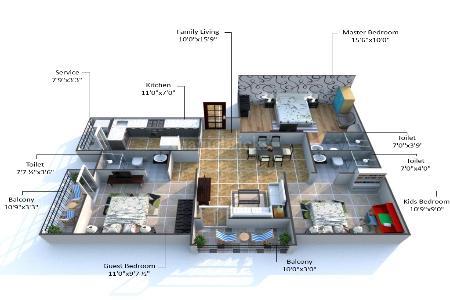 AKDR Tower in Thoraipakkam, Chennai: Price, Brochure, Floor Plan, Reviews
