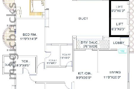 Magarpatta City Iris in Hadapsar, Pune: Price, Brochure, Floor Plan ...