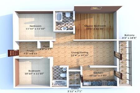 Trident Galaxy III in Kalinga Nagar, Bhubaneswar: Price, Brochure ...